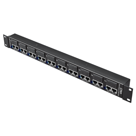 Patch Panel POE 10 Portas Fast Ethernet | HB Store