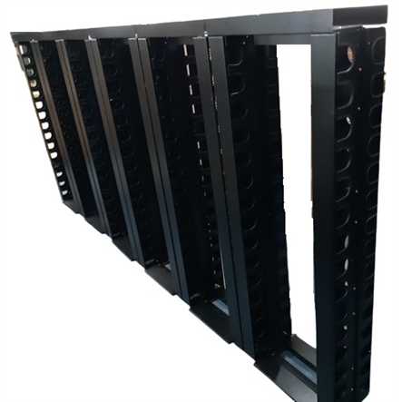 RACK TORRE PISO 44U C/ GUIA CABOS VERTICAL E DUTO | HB Store